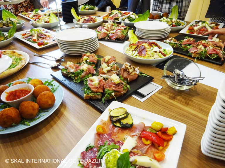 Buffet plats - Casa Leya - Le goût de l'Italie